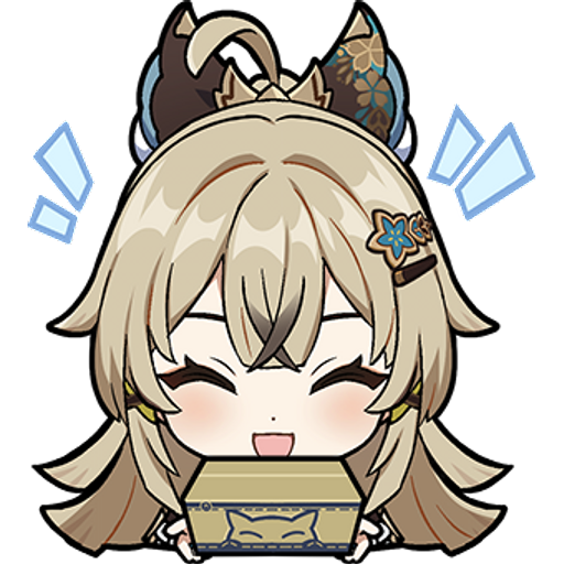 Sticker Maker - Paimon Paintings Set 23