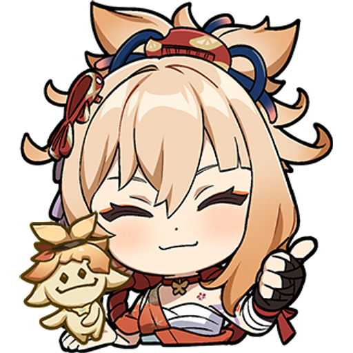 Sticker Maker - Paimon Paintings Set 23