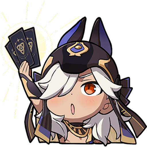 Sticker Maker - Paimon Paintings Set 23
