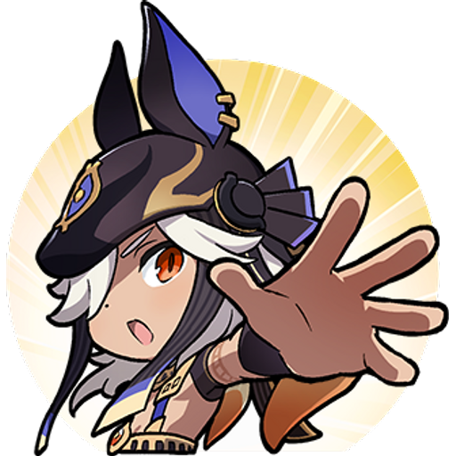 Sticker Maker - Paimon Paintings Set 23