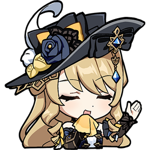 Sticker Maker - Paimon Paintings Set 26