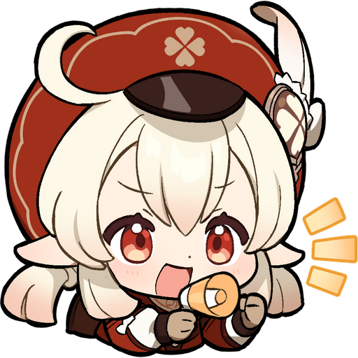 Sticker Maker - Paimon Paintings Set 7