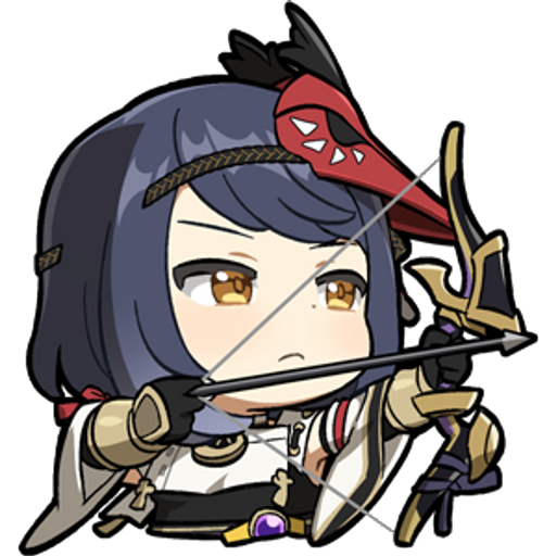 Sticker Maker - Paimon Paintings Set 9