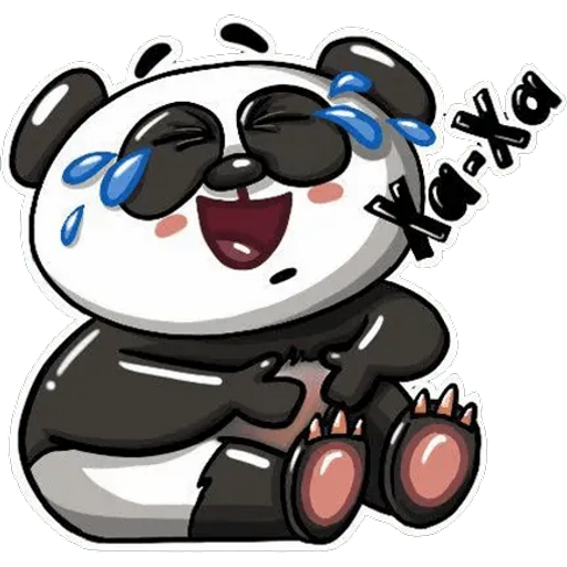 Sticker Maker - Панда Билли