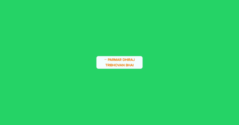 Sticker Maker - Parmar Dhiraj Tribhovan Bhai