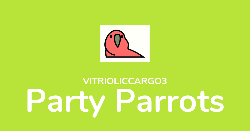 Sticker Maker - Party Parrots