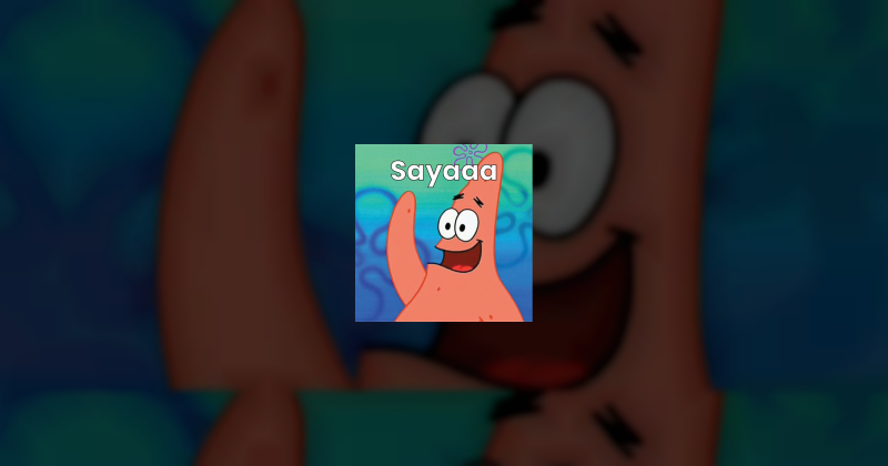 Sticker Maker - Patrick 1