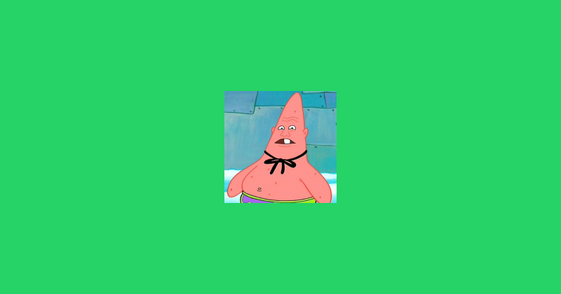 Sticker Maker - Patrick Star Sticker Pack #2