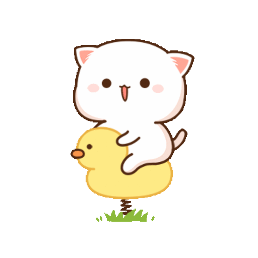 Sticker Maker - Peach Cat