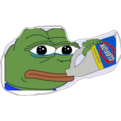 Sticker Maker - Pepe Sus Bad