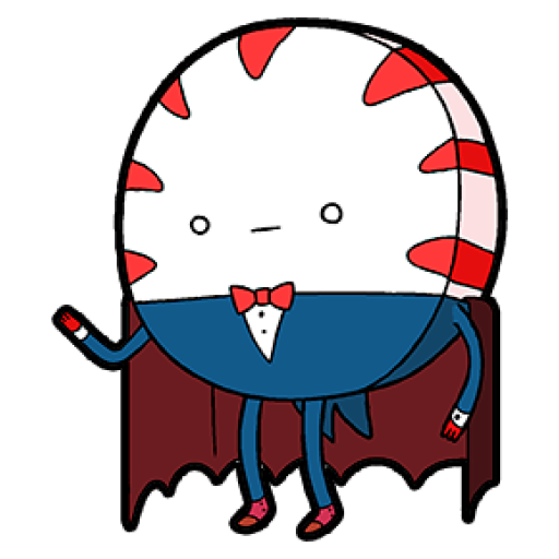 Sticker Maker - Peppermint Butler (Adventure Time) Mentita