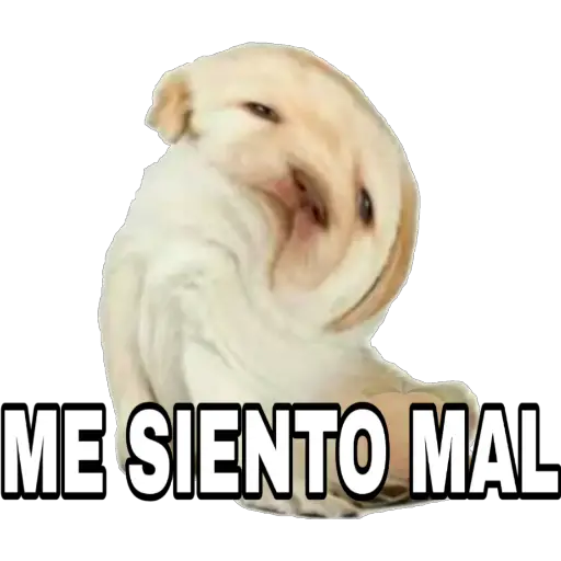 Sticker Maker - Perrito Triste 2
