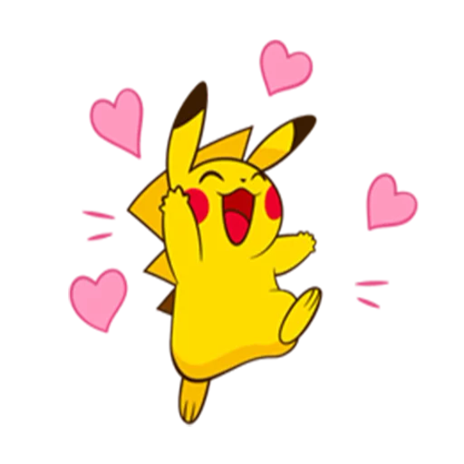 Sticker Maker - Pikachu Emotes