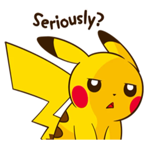 Sticker Maker - Pikachu Emotes