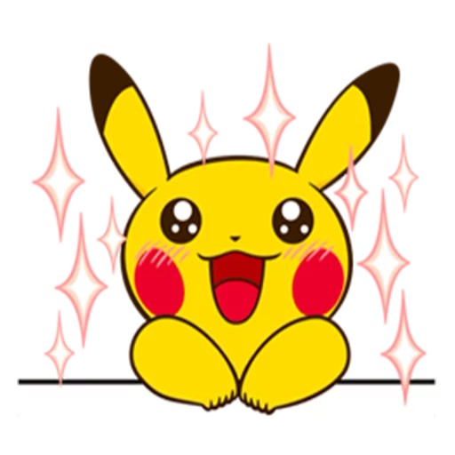 Sticker Maker - Pikachu Emotes
