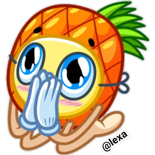 Sticker Maker - ??pineapple Abe