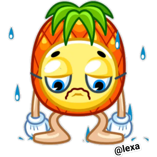 Sticker Maker - ??pineapple Abe