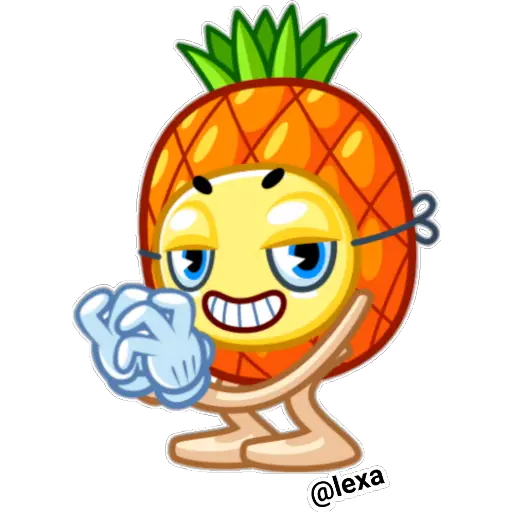 Sticker Maker - ??pineapple Abe