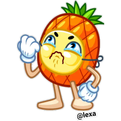 Sticker Maker - ??pineapple Abe