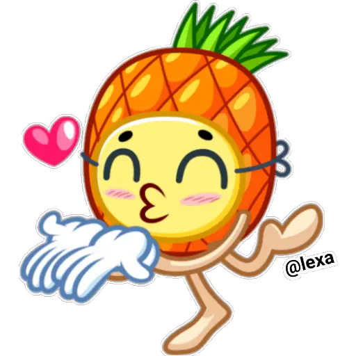 Sticker Maker - ??pineapple Abe