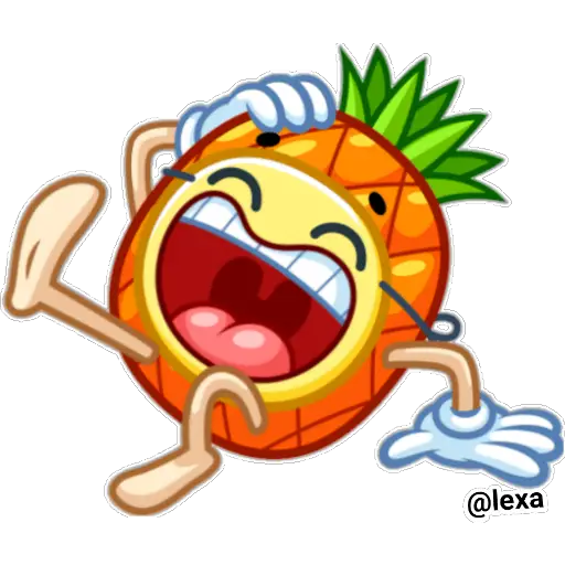 Sticker Maker - ??pineapple Abe