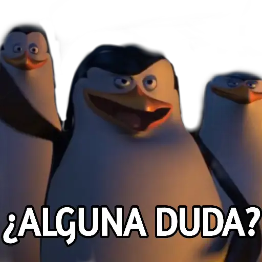 Sticker Maker - Pingüinos de Madagascar