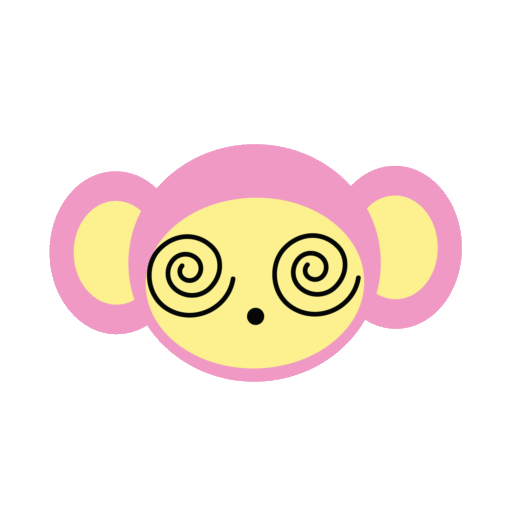 Sticker Maker - Pink Monkey