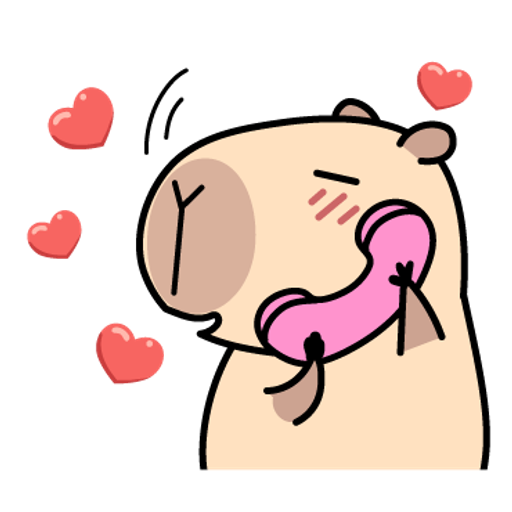 Sticker Maker - Pipi Capybara 4