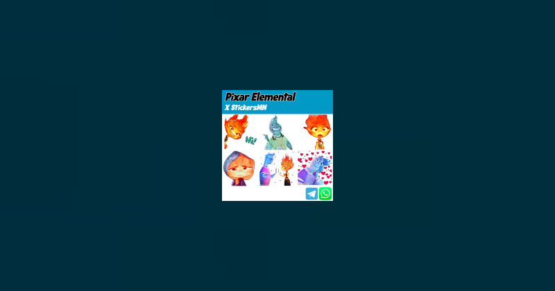 Sticker Maker - Pixar Elemental