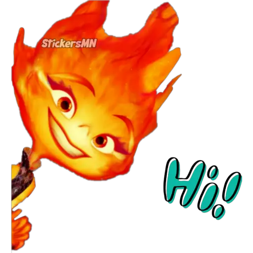 Sticker Maker - Pixar Elemental