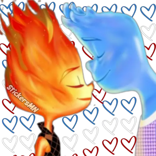 Sticker Maker - Pixar Elemental