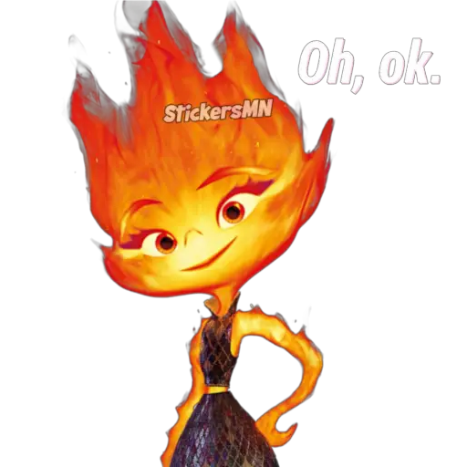 Sticker Maker - Pixar Elemental