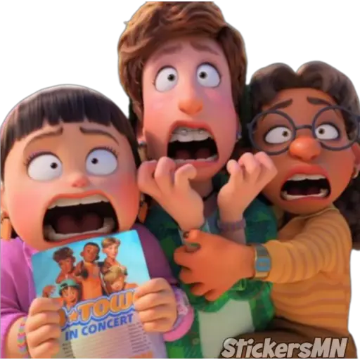 Sticker Maker - Pixar Turning Red