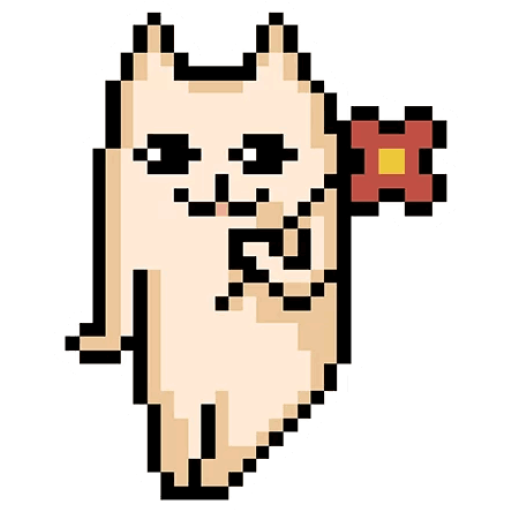 Sticker Maker - Pixel cat