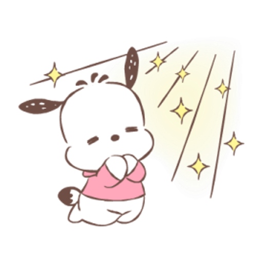 Sticker Maker - Pochacco Animated Stickers: Soft