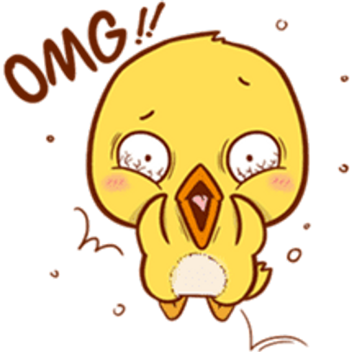 Sticker Maker - pollito