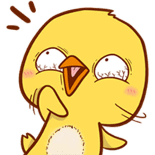 Sticker Maker - pollito