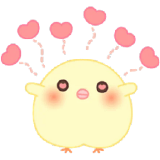Sticker Maker - ??Pollito kawaii?? by Yessy