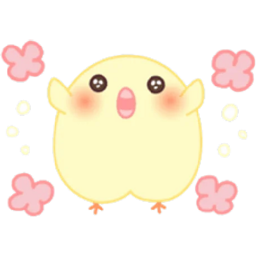 Sticker Maker - ??Pollito kawaii?? by Yessy