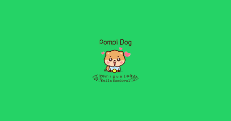 Sticker Maker - Pompi Dog