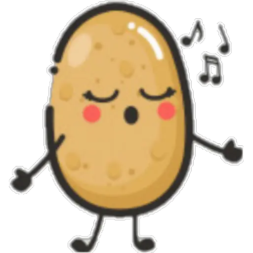 Sticker Maker - potato king