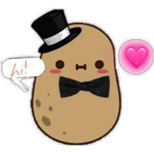 Sticker Maker - potato king