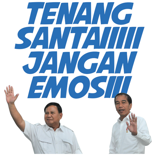 Sticker Maker - Prabowo Jokowi