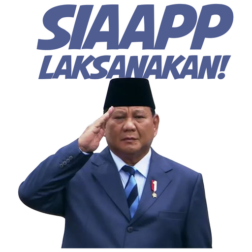 Sticker Maker - Prabowo Subianto