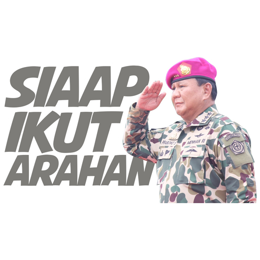 Sticker Maker - Prabowo Subianto