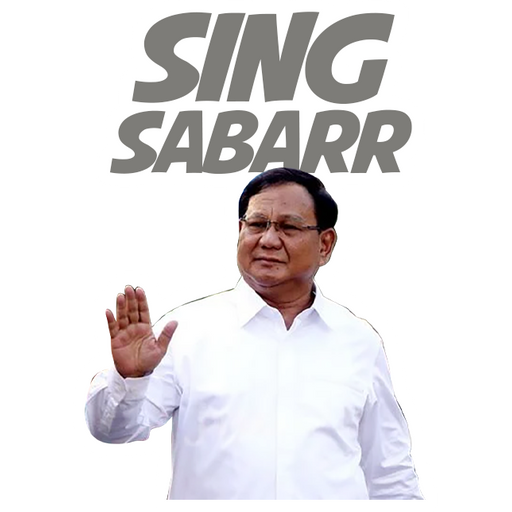 Sticker Maker - Prabowo Subianto
