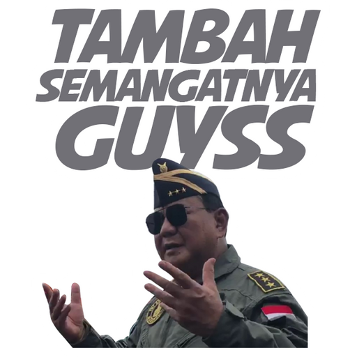 Sticker Maker - Prabowo Subianto