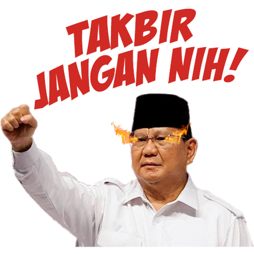 Sticker Maker - PRABOWO VERSI 1