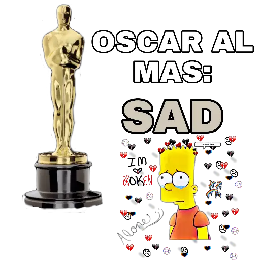 Sticker Maker - Premios Oscar's 2
