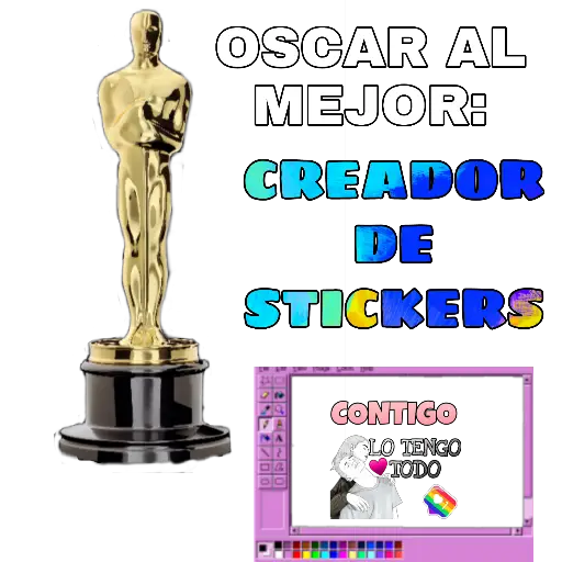 Sticker Maker - Premios Oscar's 2